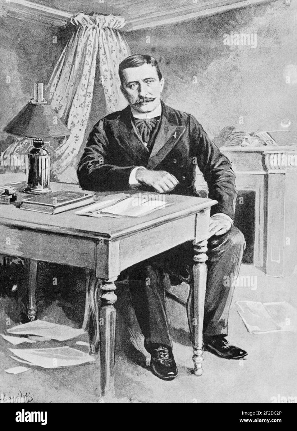 Portrait of Colonel Picquart Stock Photo - Alamy