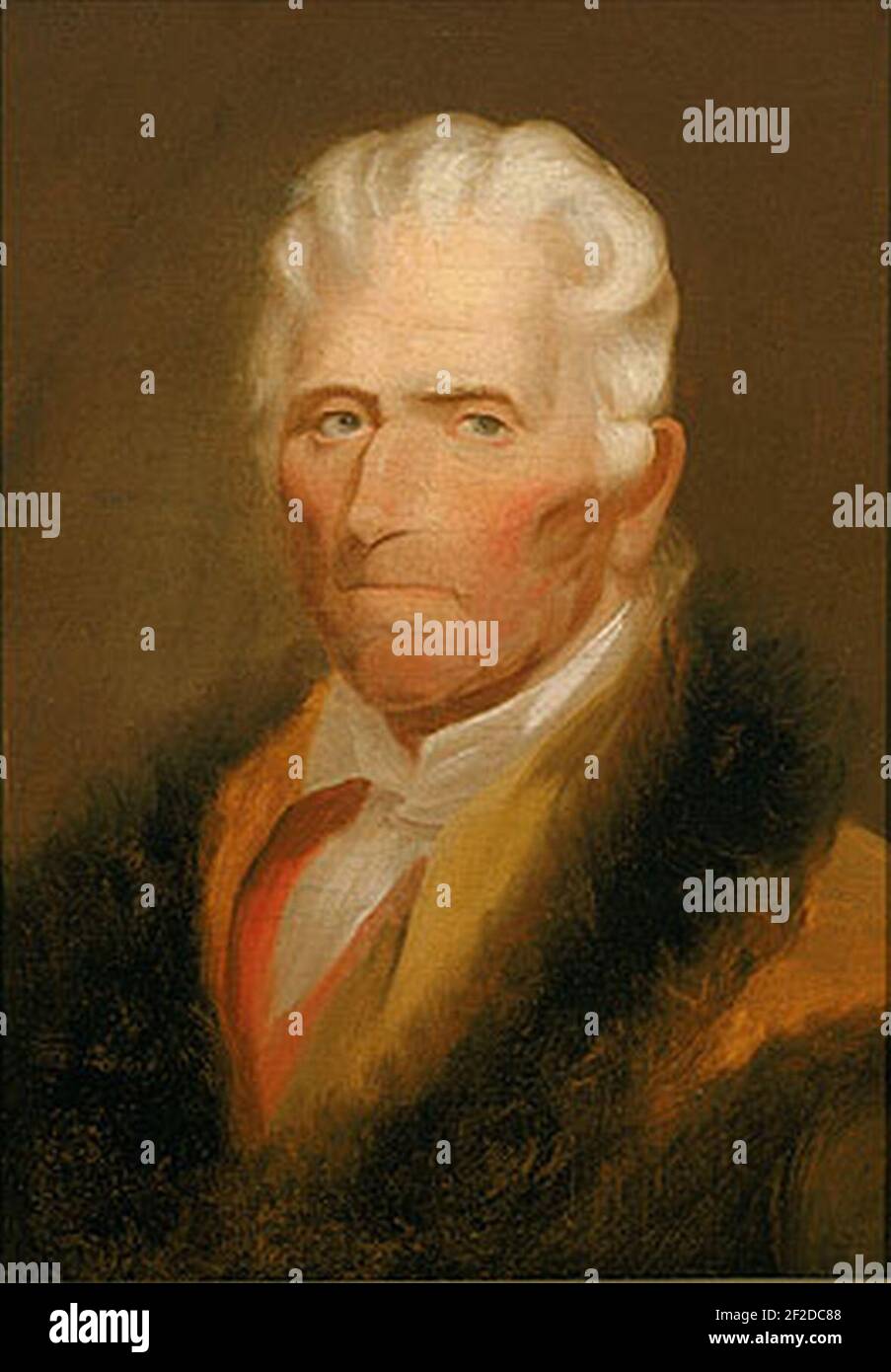 Daniel boone portrait hi-res stock photography and images - Alamy
