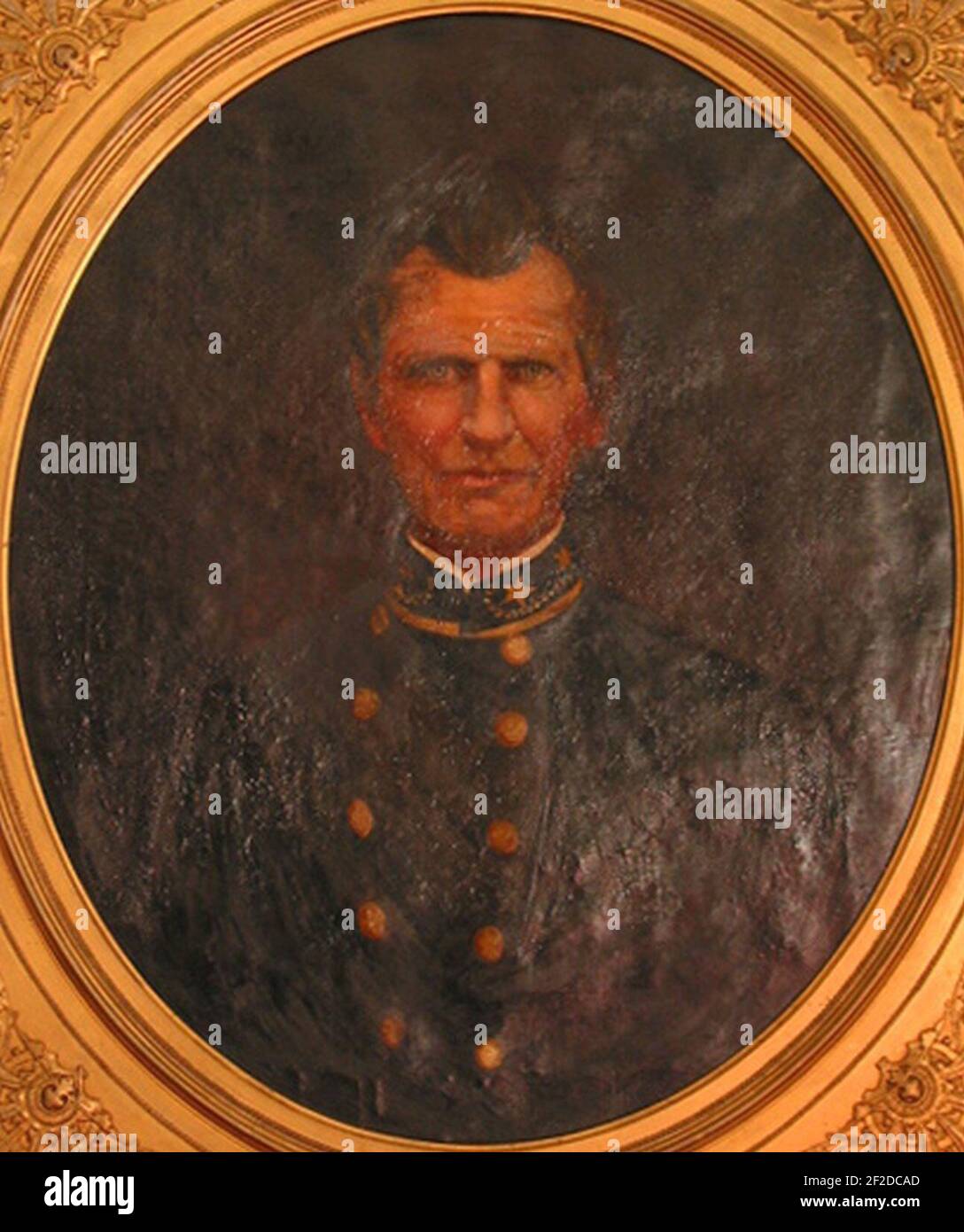 Portrait of Daniel Smith Donelson in military uniform by George Dury ...