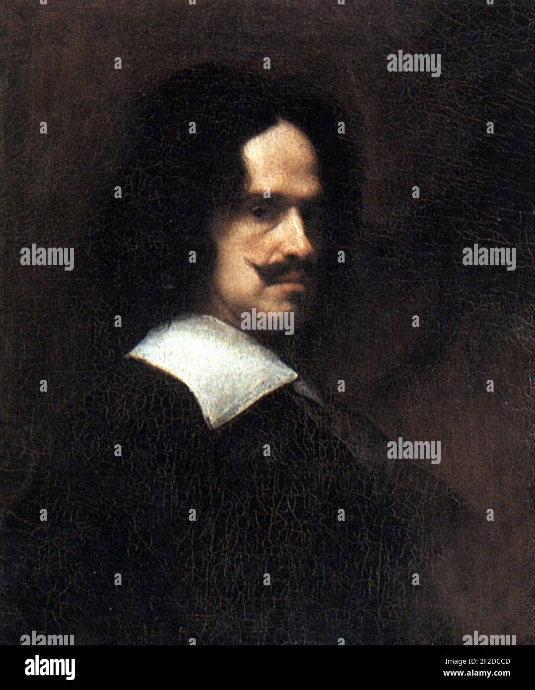 Portrait of Diego Velázquez, after self-portrait Stock Photo - Alamy
