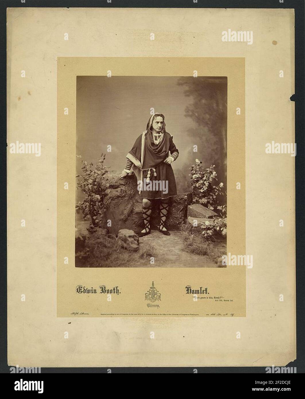 Edwin booth hamlet hi-res stock photography and images - Alamy