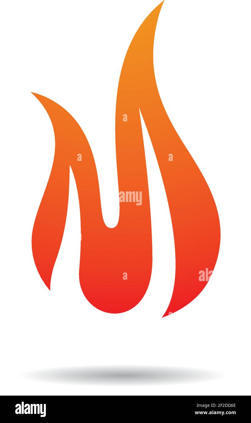 Fire flame Logo Template vector icon Oil, gas and energy logo concept ...
