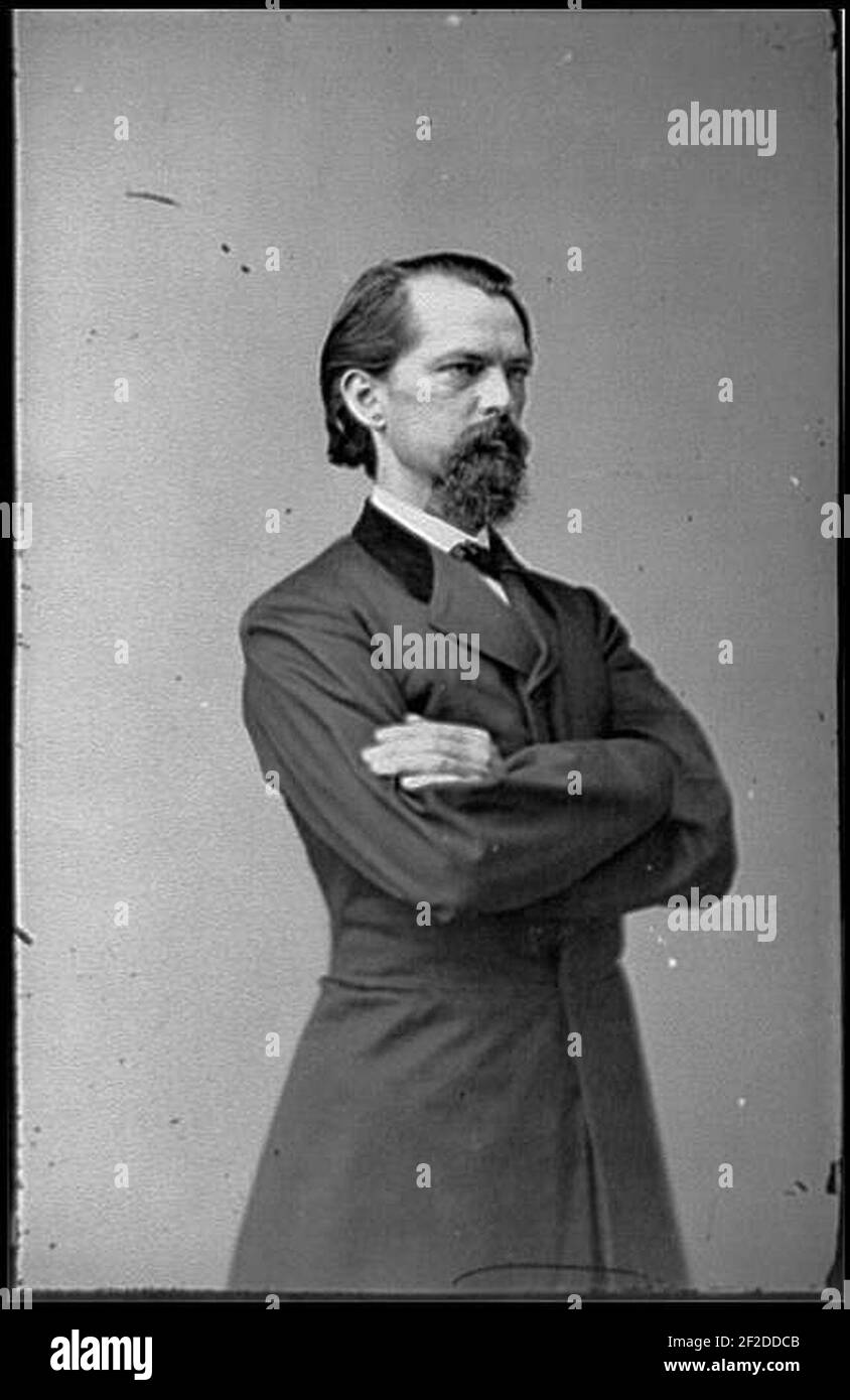 Portrait of Gen. John B. Gordon, officer of the Confederate Army Stock ...