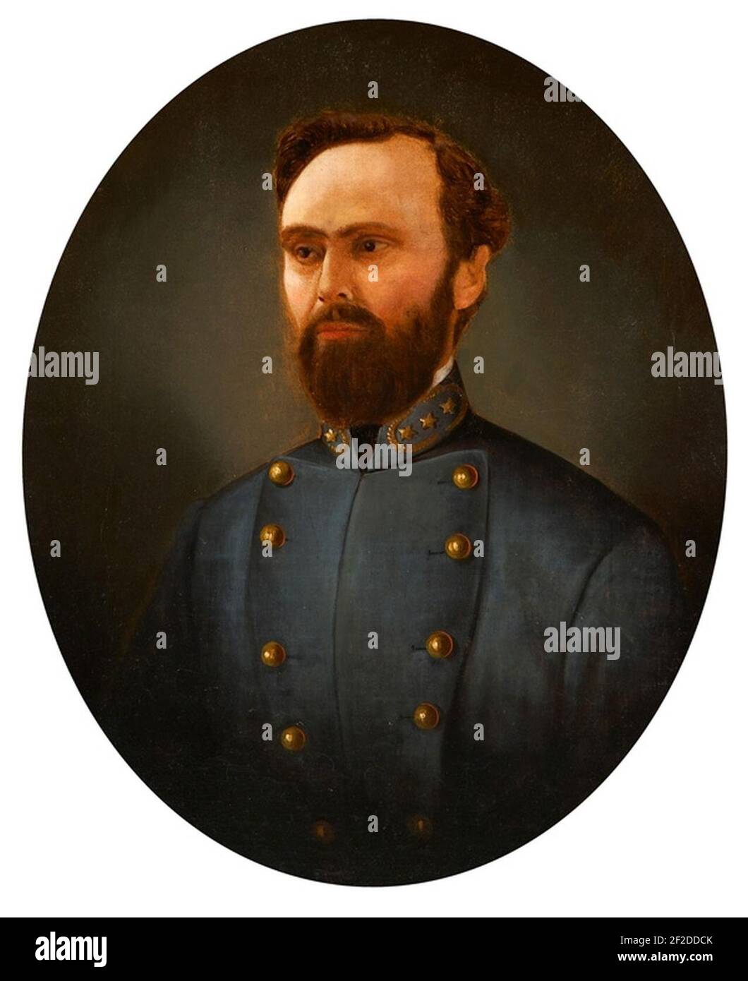 Portrait of Gen. Jacob Hunter Sharp Stock Photo - Alamy