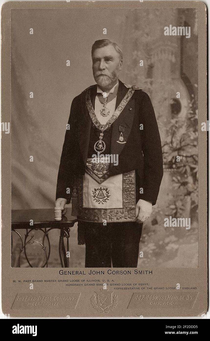 Portrait of General John Corson Smith 1900 Stock Photo - Alamy