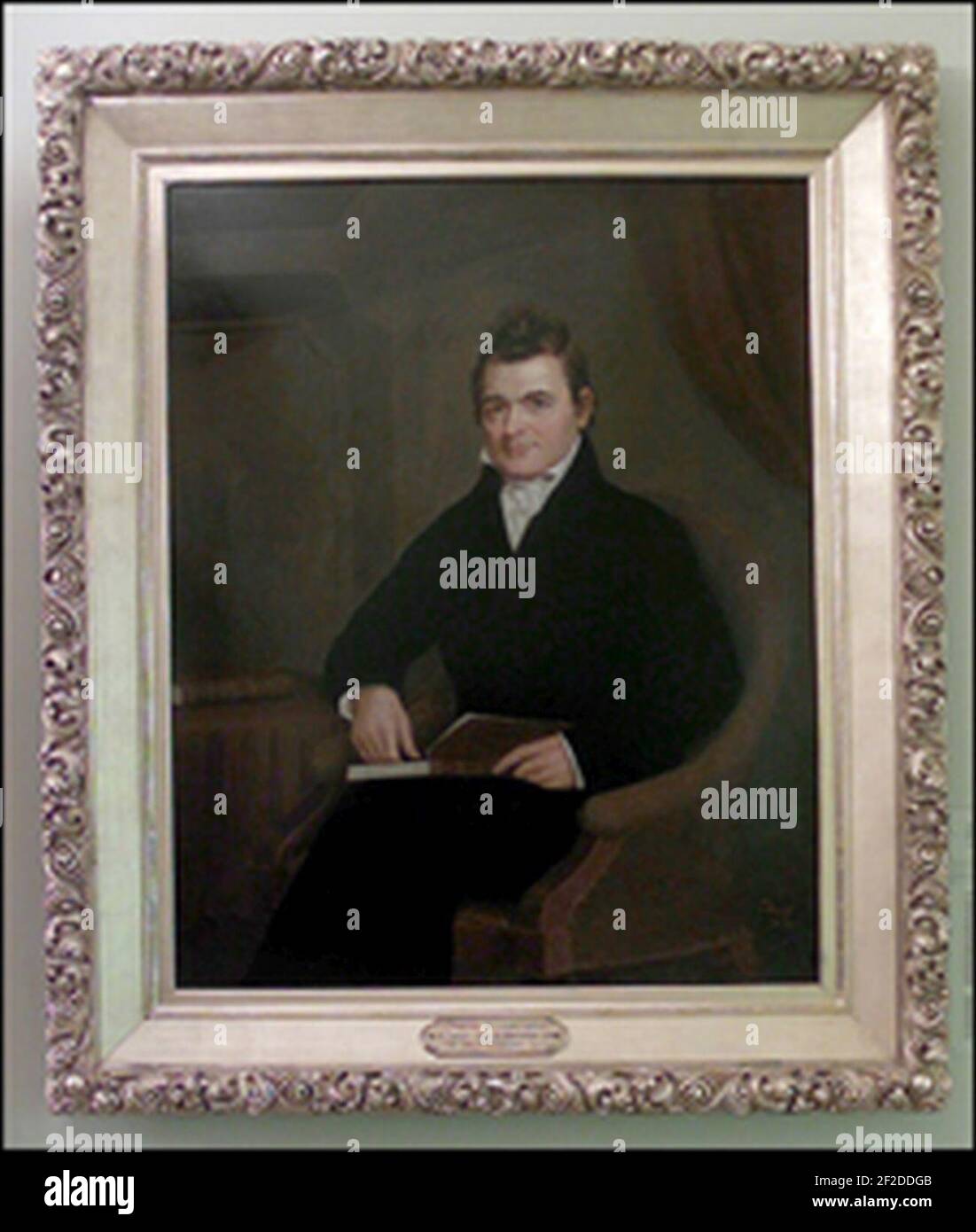 Portrait of George W. Campbell Stock Photo - Alamy