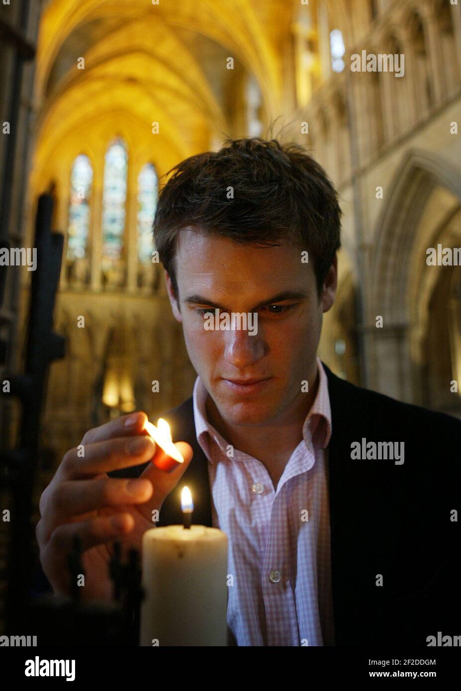 Guy Adams 40 challenges for Lent... pic David Sandison Stock Photo - Alamy