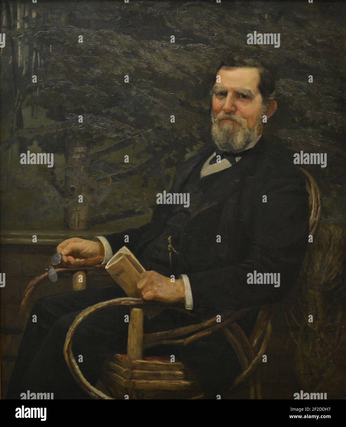Portrait of George Burnham, by Cecilia Beaux Stock Photo - Alamy