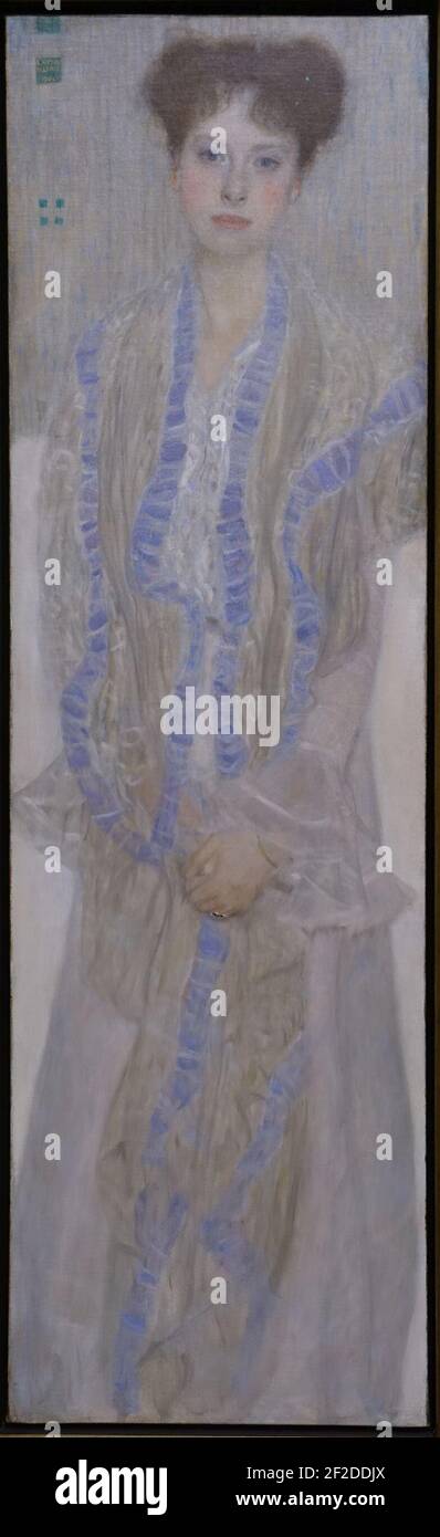 Portrait of Gertrud Loew, by Gustav Klimt, 1902 Stock Photo - Alamy
