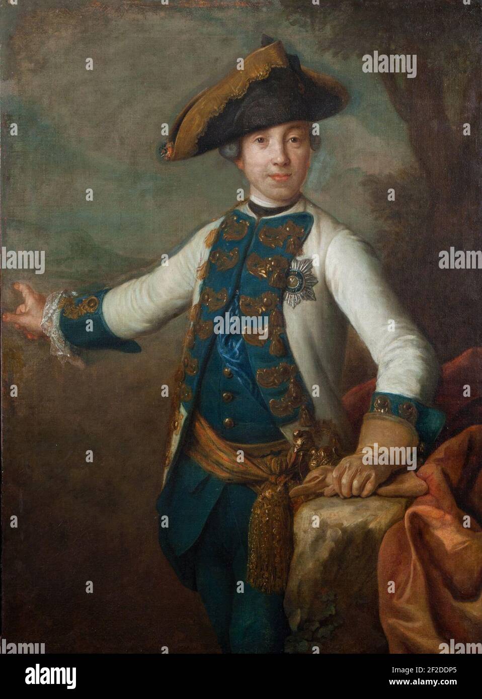 Portrait of Grand Duke Peter Fedorovich Stock Photo - Alamy