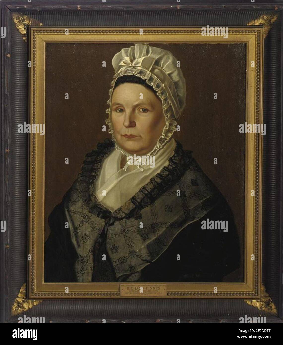 PORTRAIT OF HANNAH BOSTWICK RUGGLES Stock Photo - Alamy