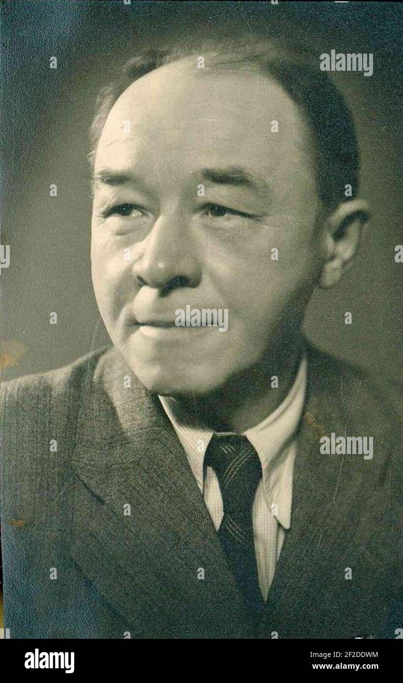 Portrait of Gustav Kliment Stock Photo - Alamy