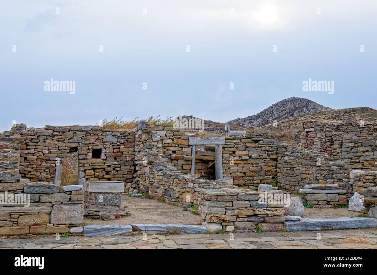 Greece, Cyclades islands, Delos, Unesco world heritage, Delos, the most ...
