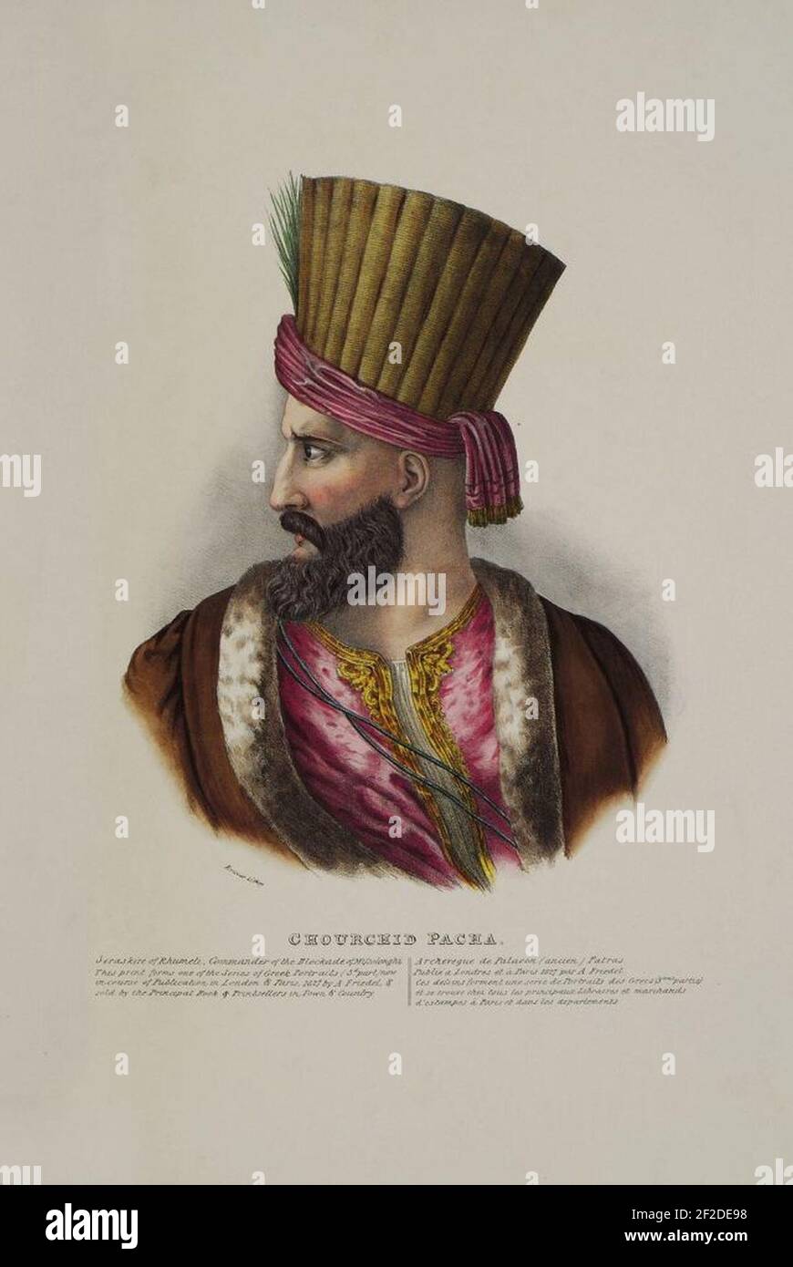 Portrait of Hurshid Pasha 2 Stock Photo - Alamy