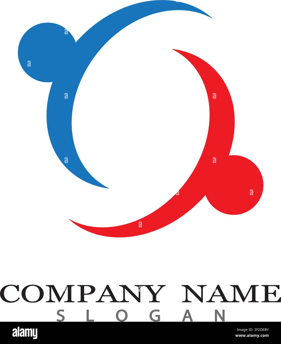 Adoption and community care logo template vector icon illustration ...