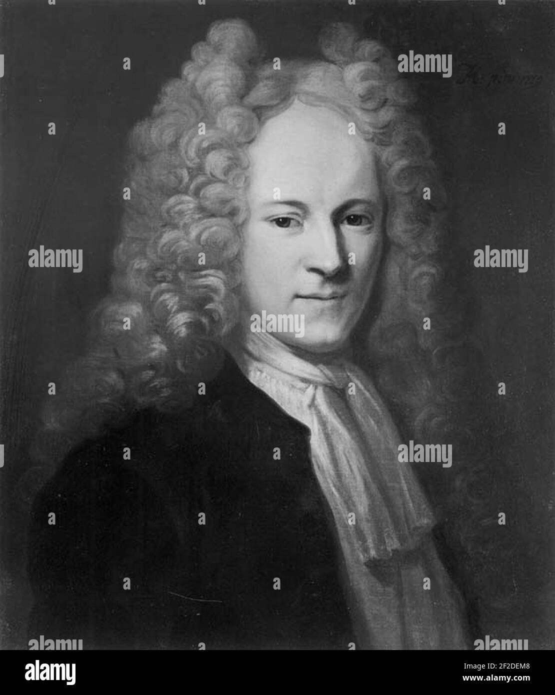 Portrait of Jan Pieter van Mansvelt by Antonie Jan van Mansvelt Stock ...