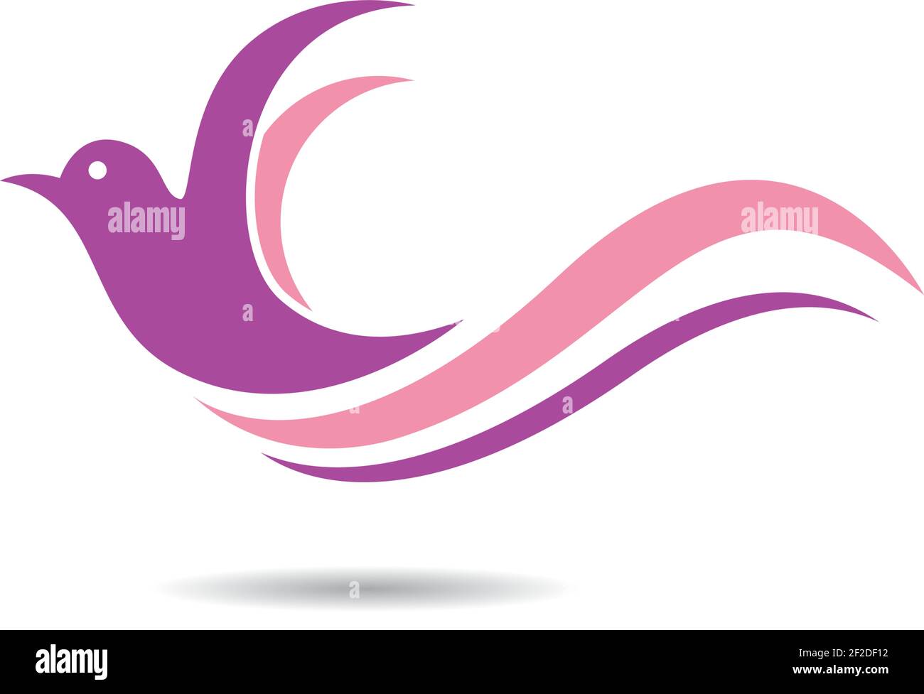 Dove logo template vector icon illustration design Stock Vector Image ...