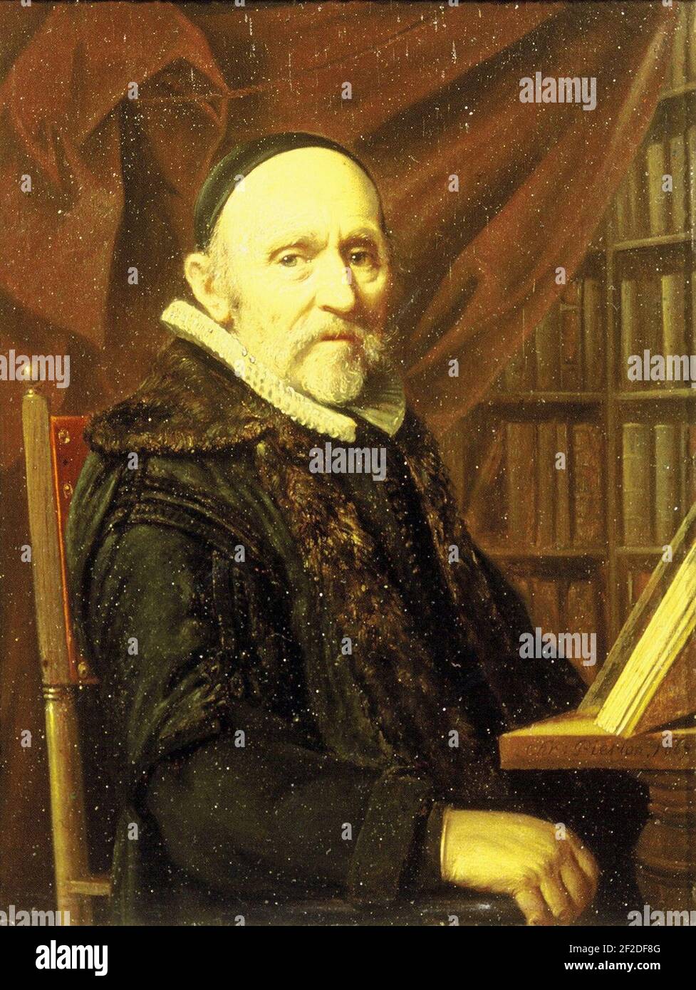 Portrait of Joris Goethals by Christoffel Pierson Stock Photo - Alamy