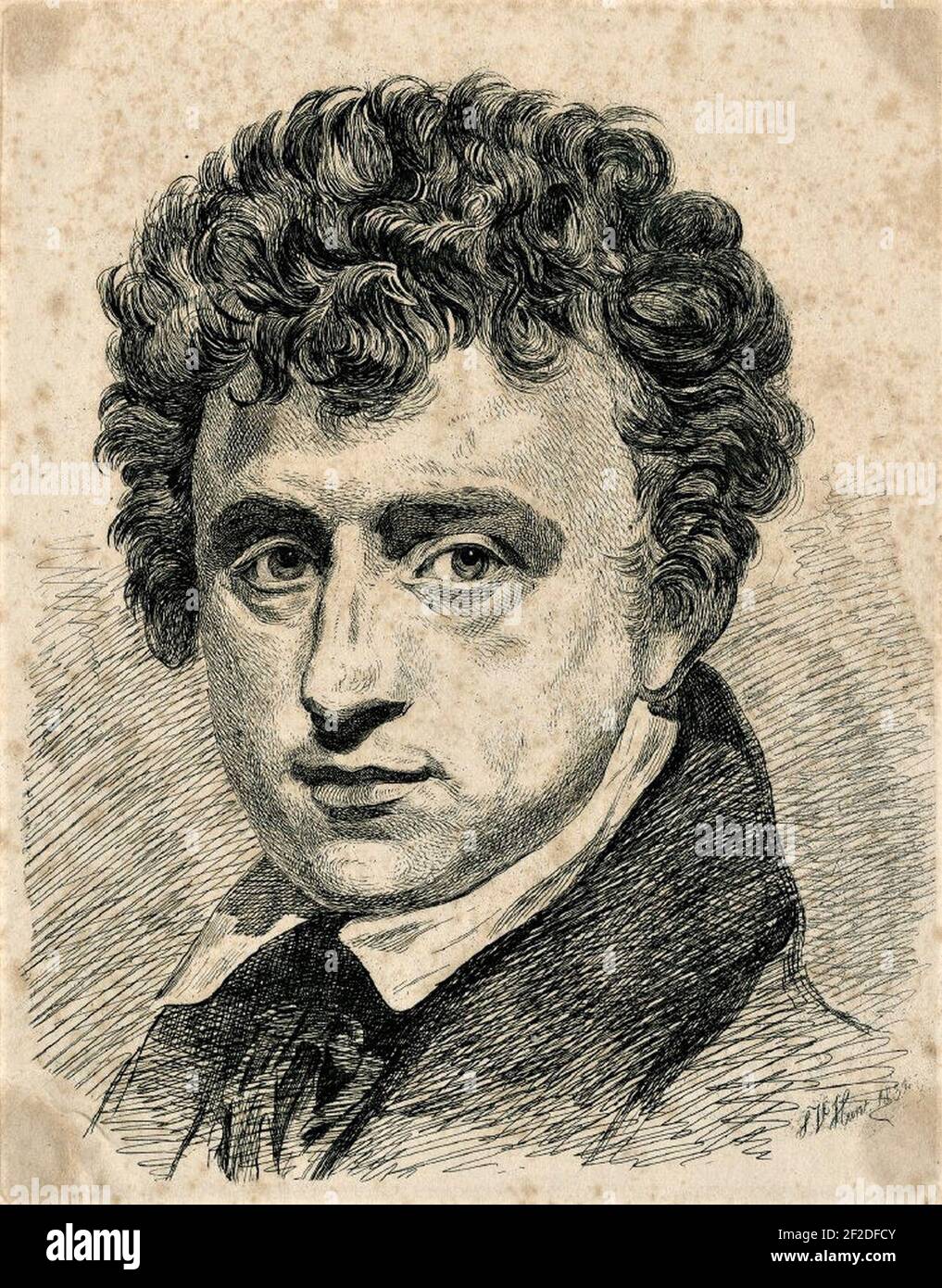 Portrait of Joseph Stannard Stock Photo - Alamy