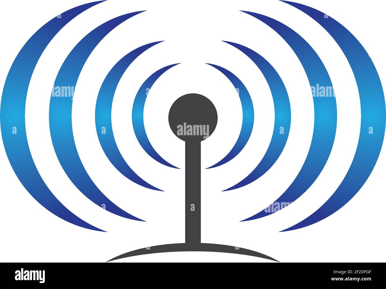 wireless symbol illustration design Stock Vector Image & Art - Alamy