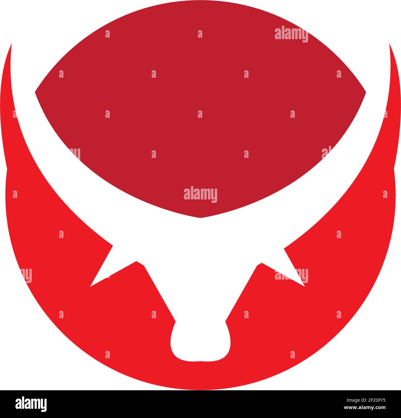 Bull logo template vector icon illustration design Stock Vector Image ...
