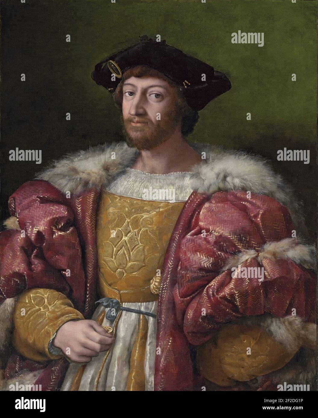 Portrait of Lorenzo di Medici Stock Photo - Alamy