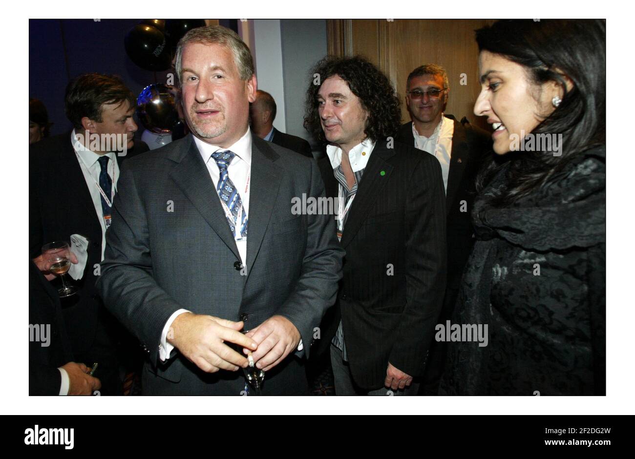 Simon Kelner and guests, including Gordon and Sarah Brown at the ...