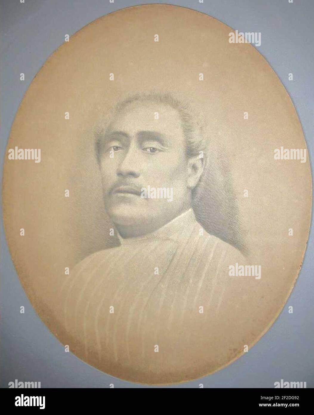 Portrait of Ma'afu, Tongan Cultural Centre Stock Photo - Alamy