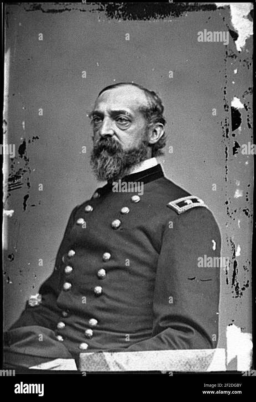 Portrait of Maj. Gen. George G. Meade, officer of the Federal Army ...