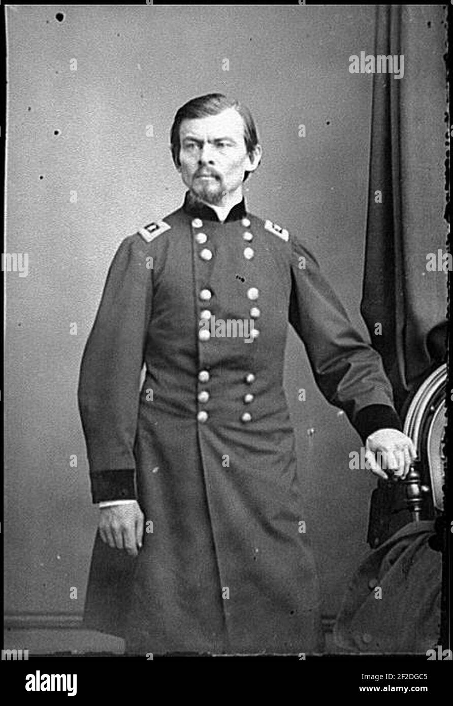 Portrait of Maj. Gen. Franz Sigel, officer of the Federal Army Stock ...