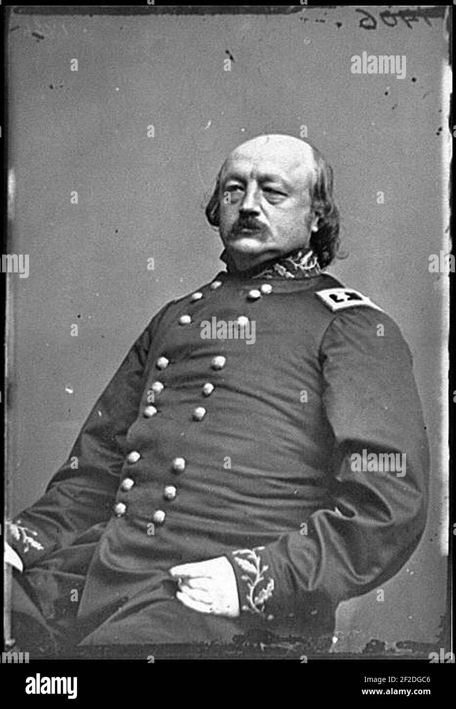 Portrait of Maj. Gen. Benjamin F. Butler, officer of the Federal Army ...