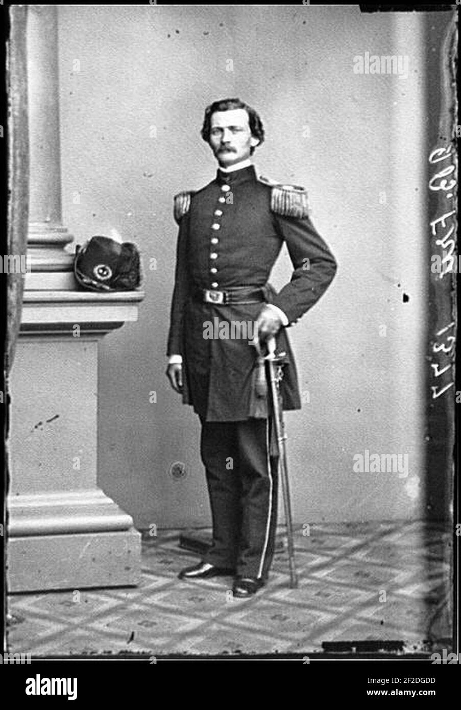 Portrait of Maj. Gen. James B. Fry, officer of the Federal Army (Brig ...