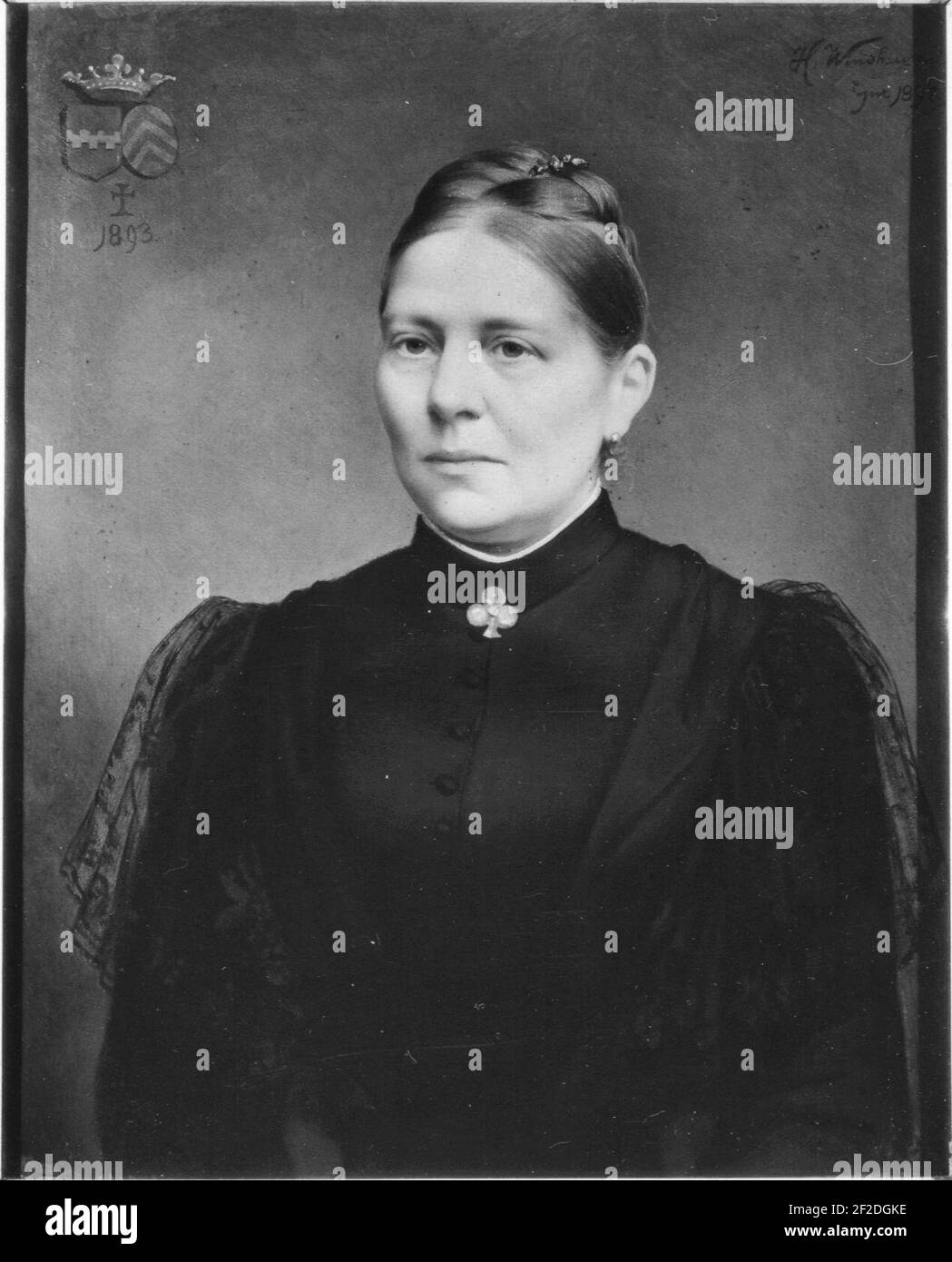 Maria elisabeth oliviera wilhelmina van dorth tot medler hi-res stock ...