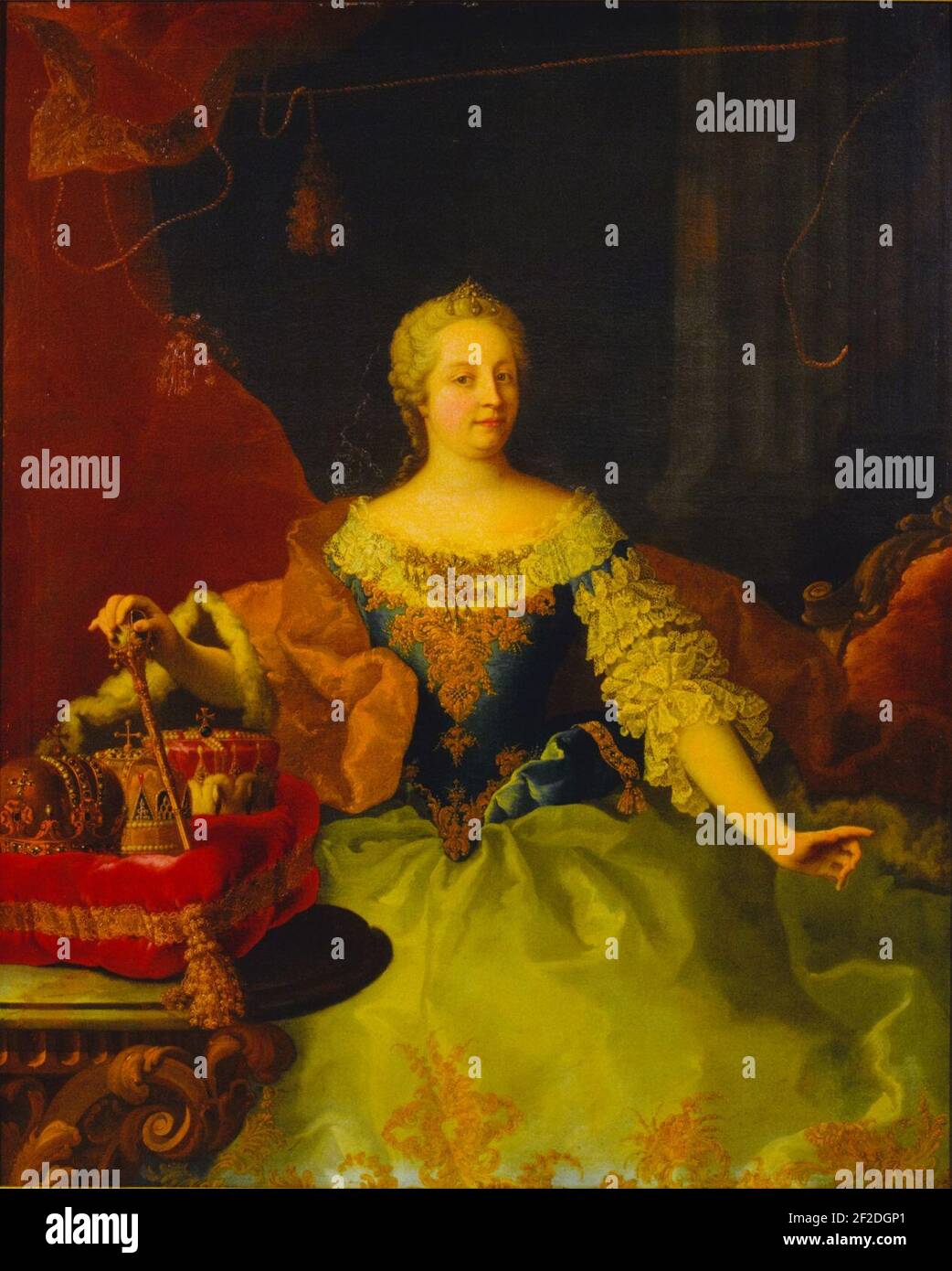 Portrait of maria theresia hi-res stock photography and images - Alamy