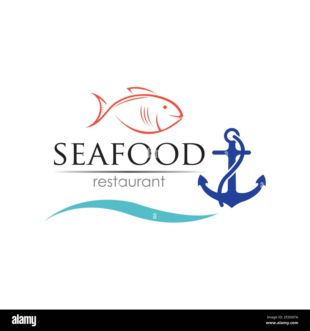 Fish Restaurant Logo