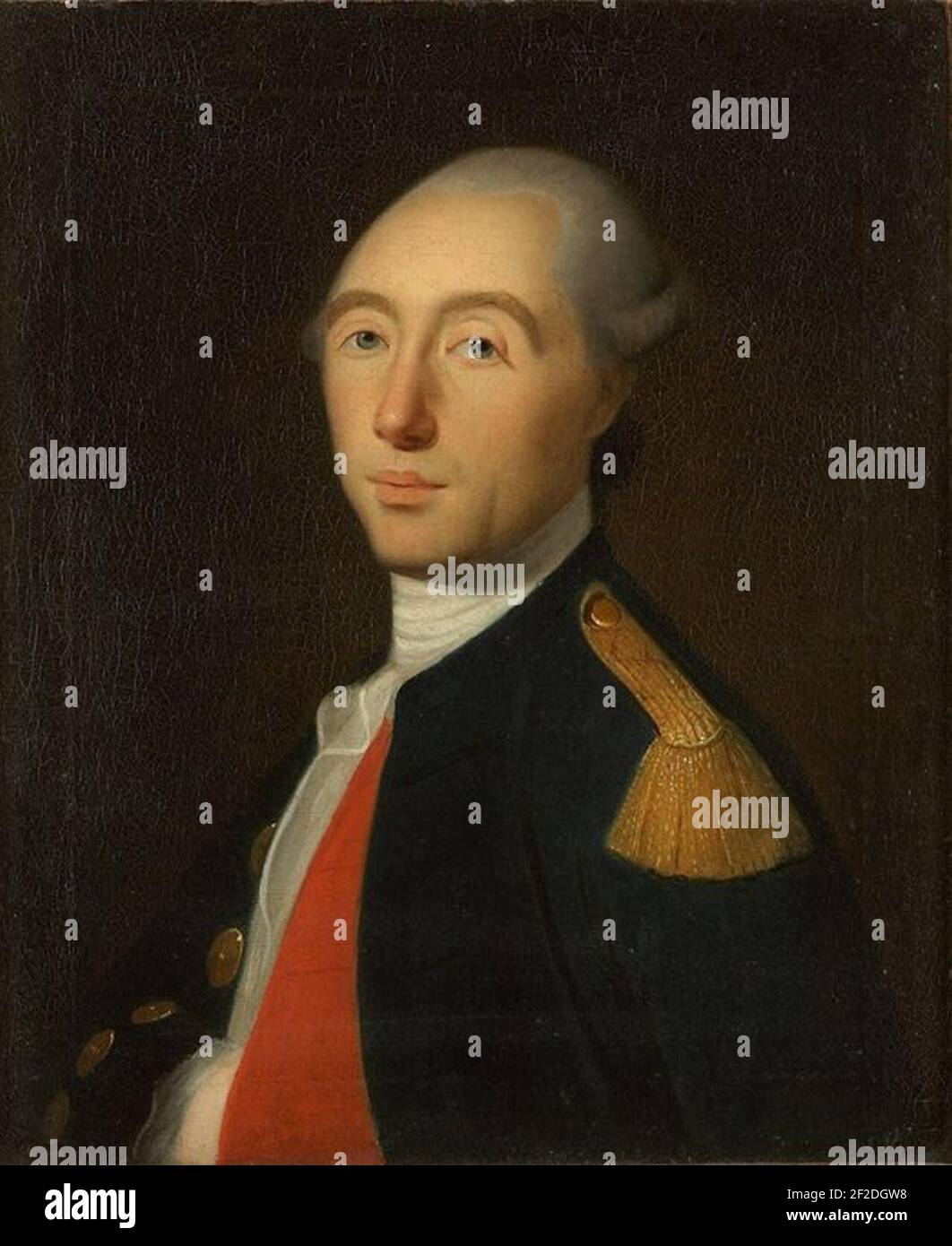 Portrait of Marquis de Lafayette by Carpentier, c. 1785 Stock Photo - Alamy