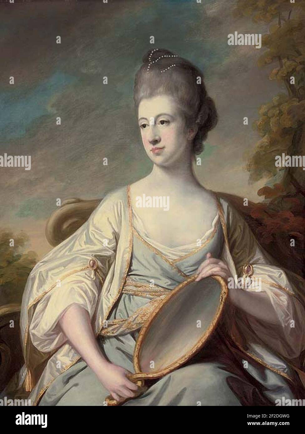 Portrait of Mary Dering Stock Photo - Alamy