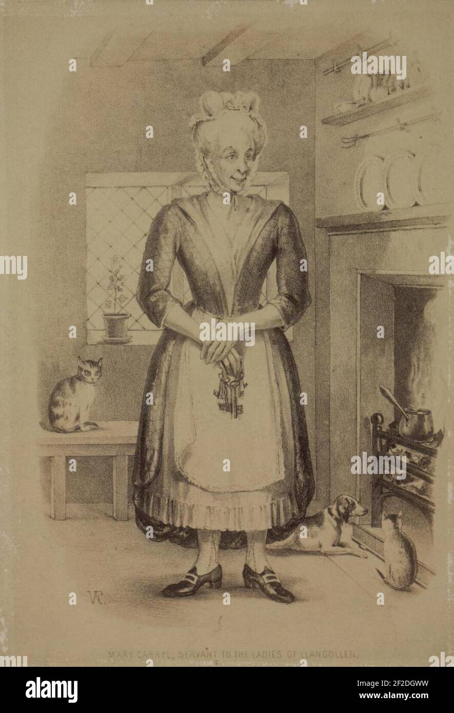 Portrait of Mary Carryl (4671348 Stock Photo - Alamy