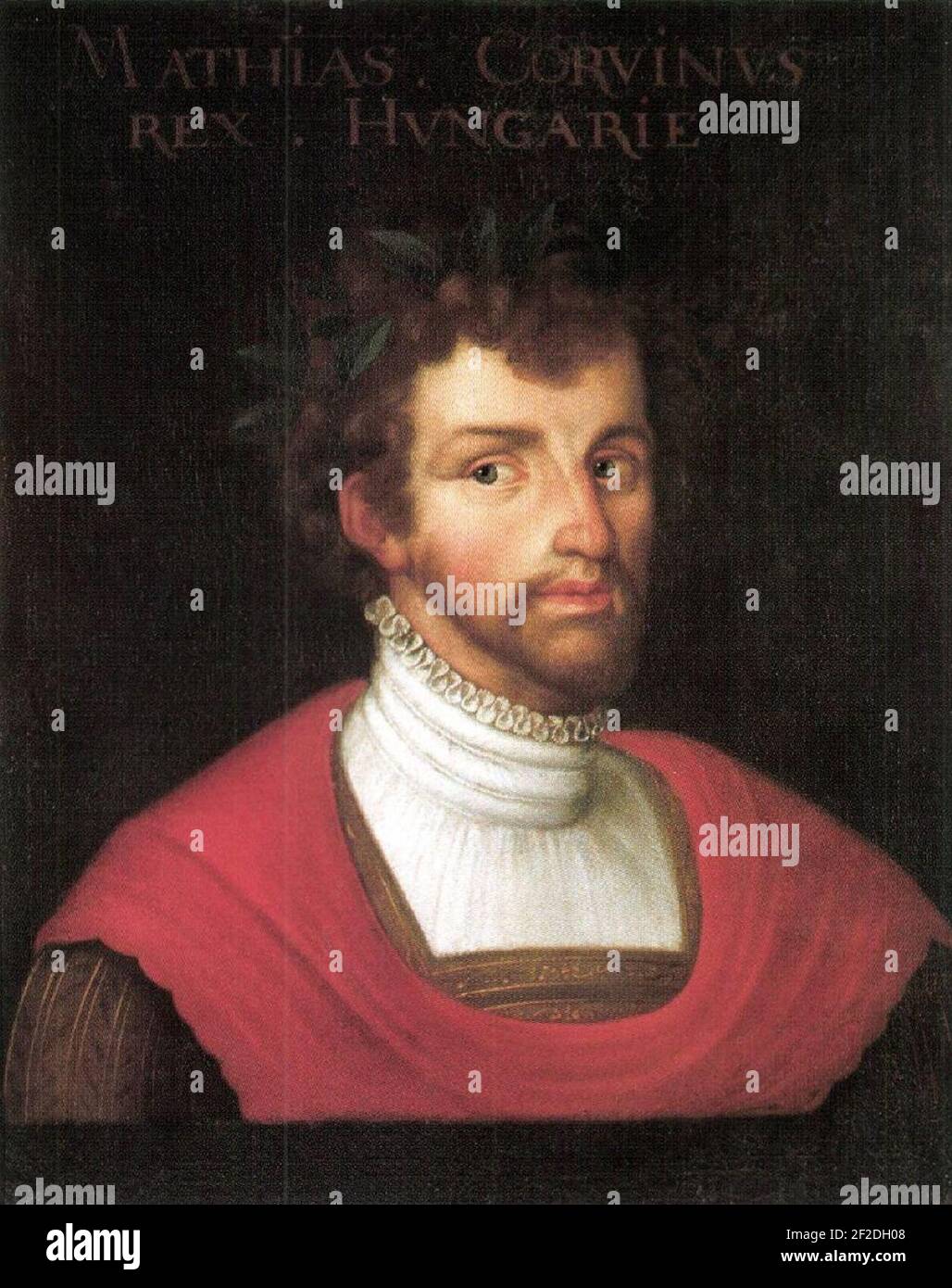 Portrait of Matthias Corvinus Stock Photo - Alamy