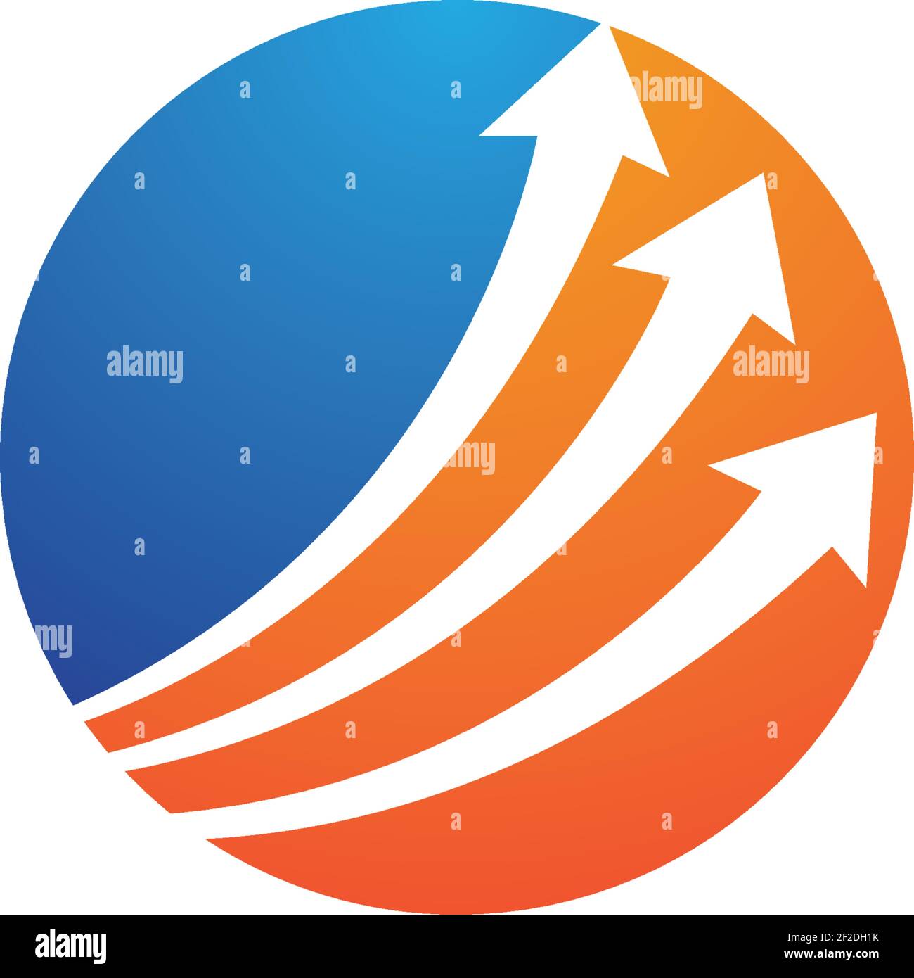 Arrow logo template vector icon illustration design Stock Vector Image ...