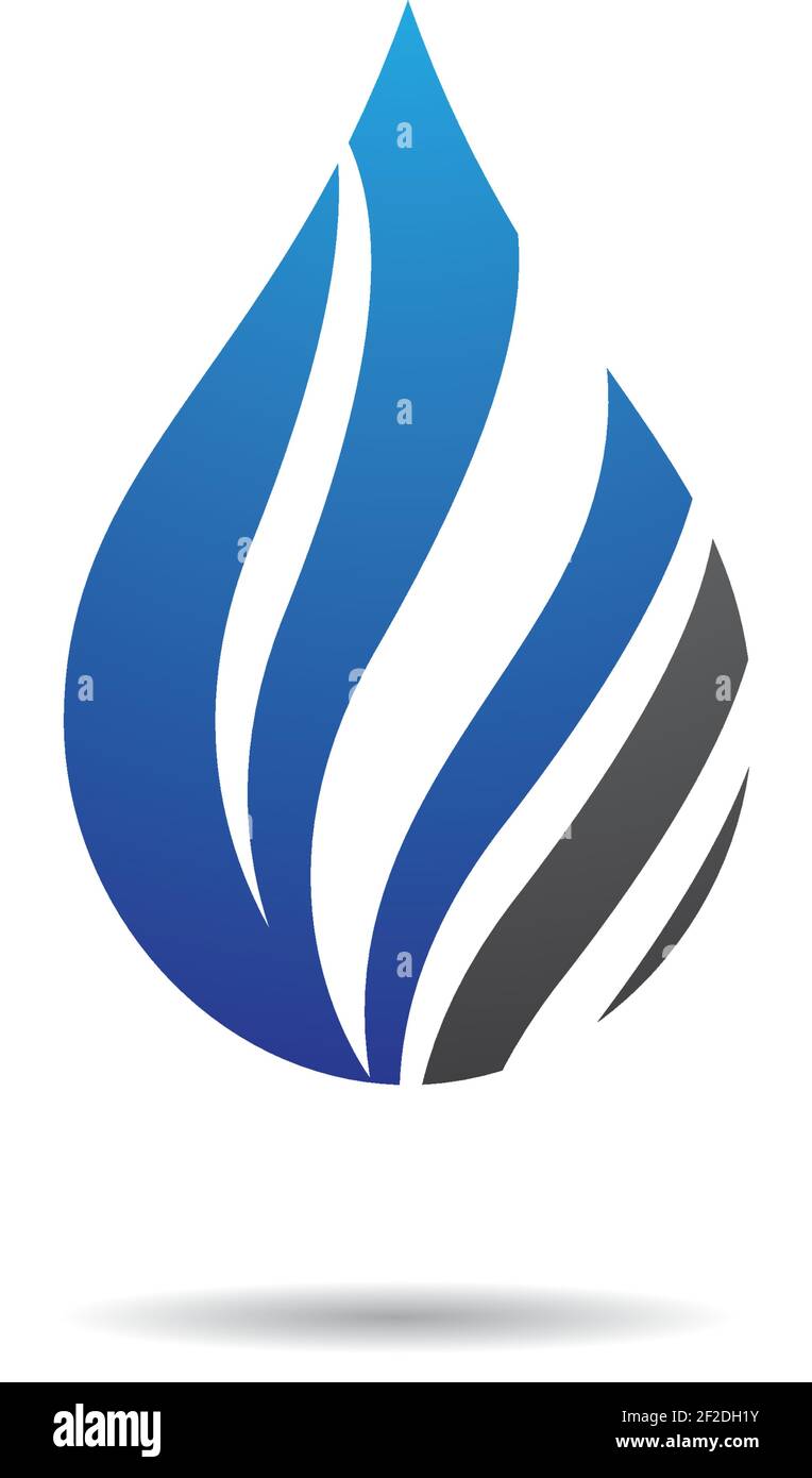 Water drop logo template vector icon illustration design Stock Vector ...