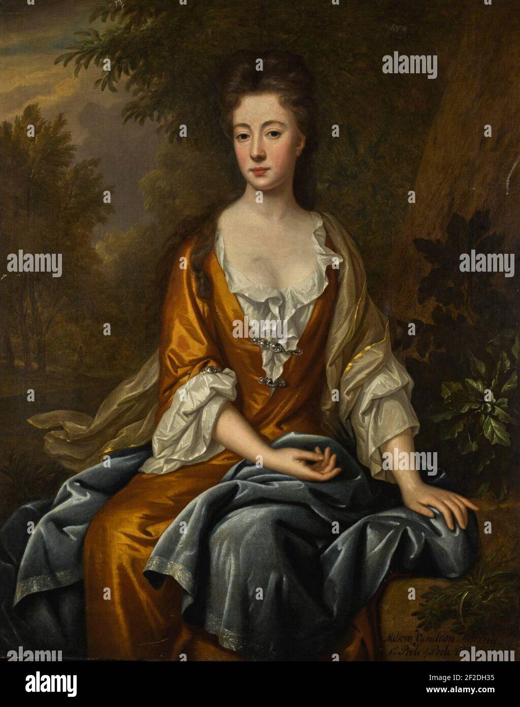 PORTRAIT OF MELIORA GOMELDON (CIRCA 1674-1719 Stock Photo - Alamy