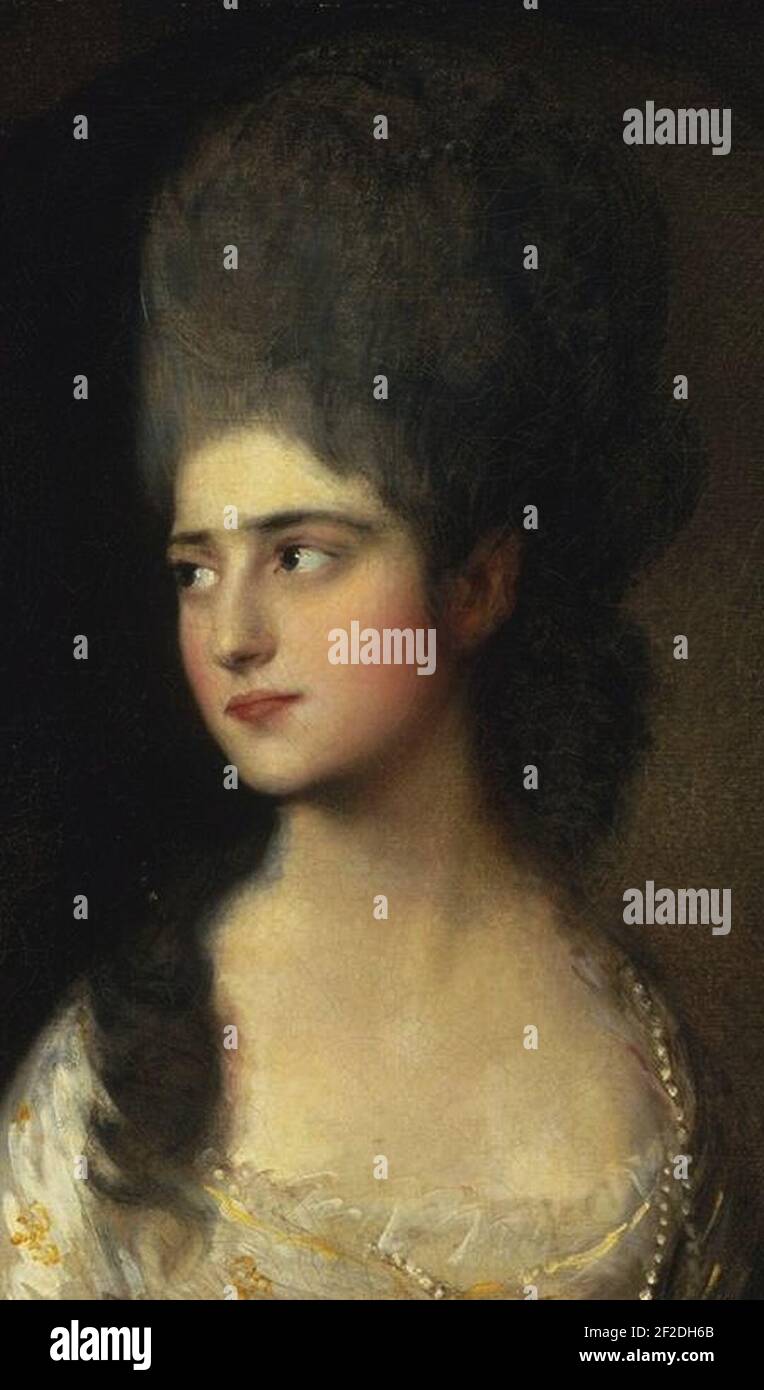 Elizabeth linley by gainsborough hi-res stock photography and images ...