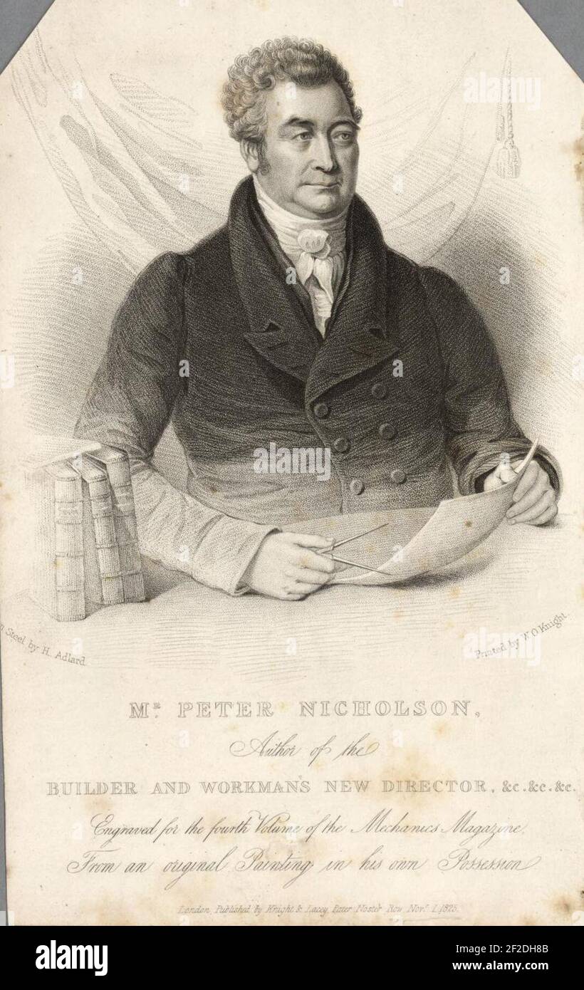 Mr peter nicholson hi-res stock photography and images - Alamy