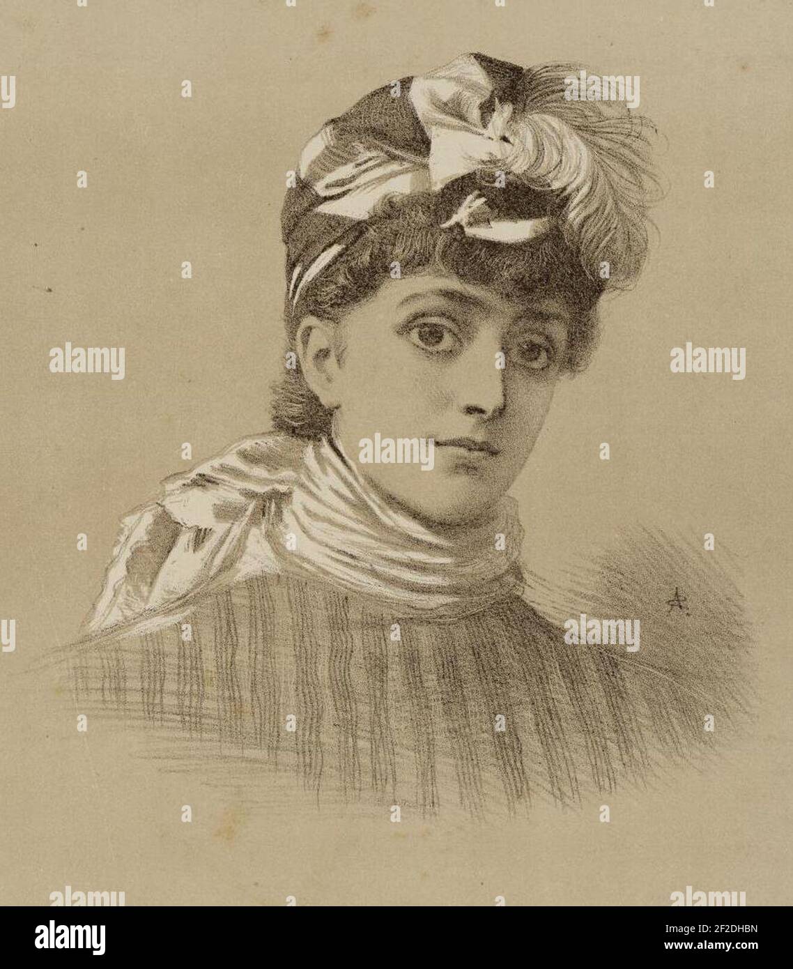 Portrait of Mrs. Cornwallis West (4672148 Stock Photo - Alamy