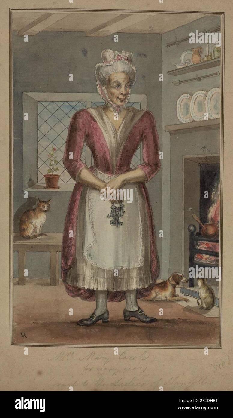 Portrait of Mrs. Mary Carol (4671350 Stock Photo - Alamy