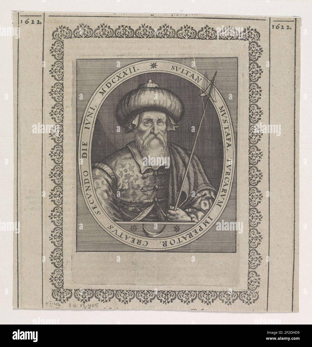 Portrait of Mustafa I Stock Photo - Alamy