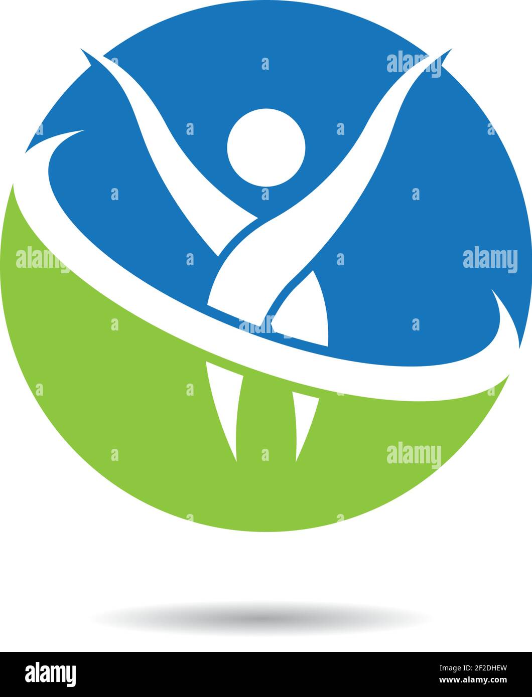 Healthy life logo template vector icon illustration design Stock Vector ...
