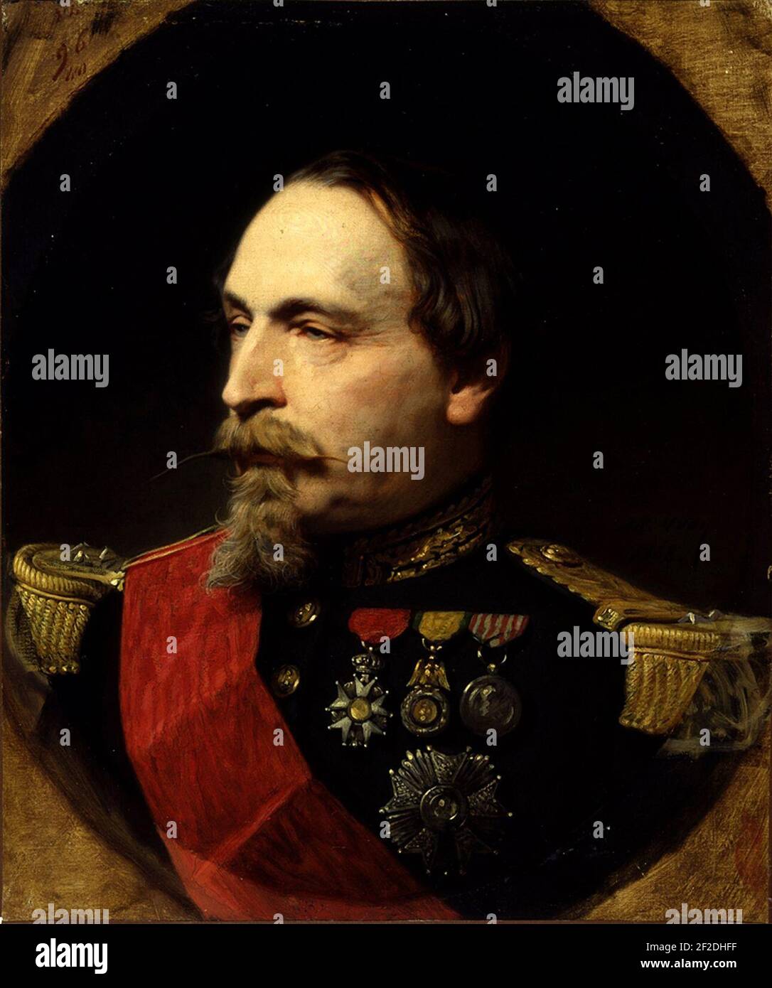 Portrait of Napoleon III Stock Photo - Alamy