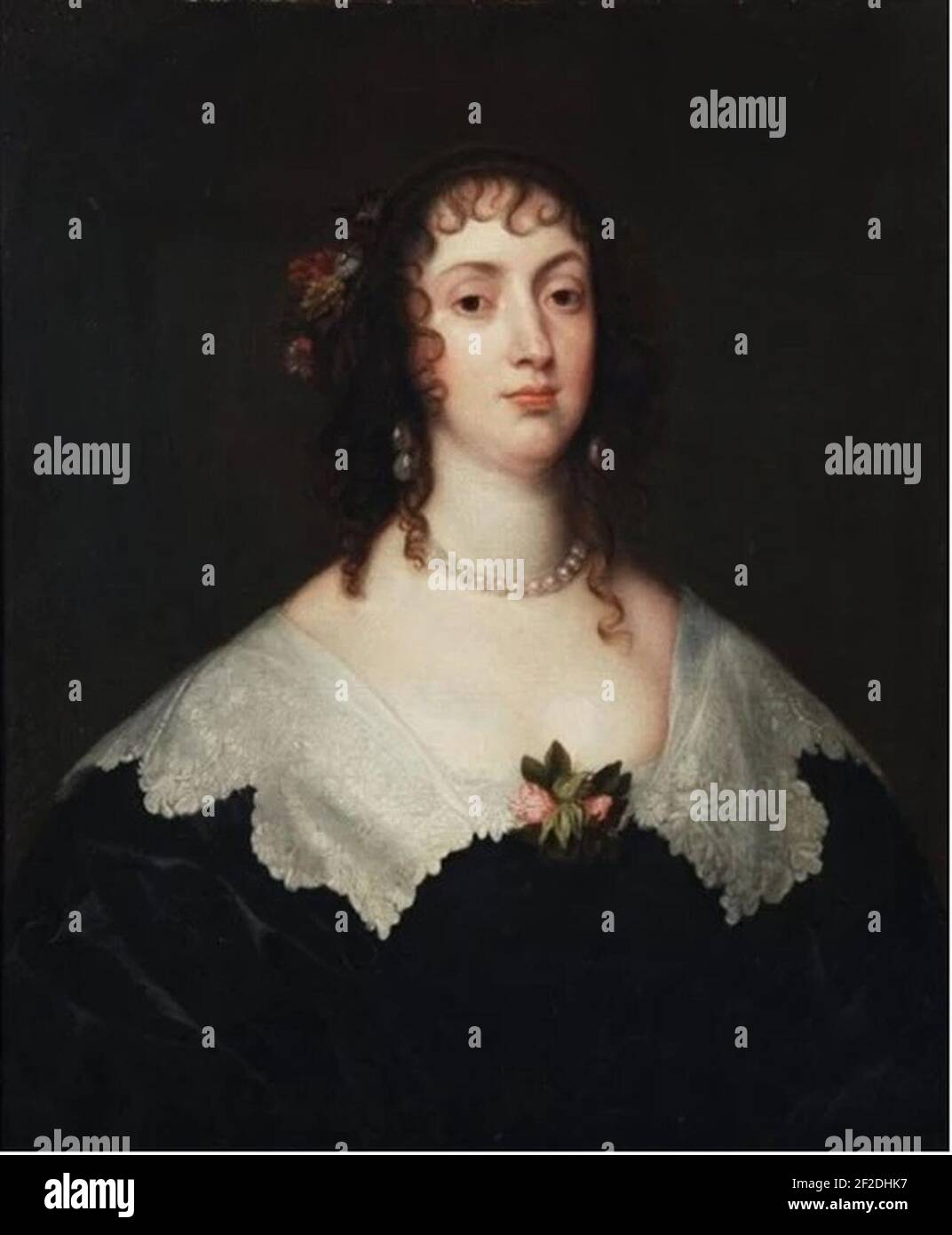 Portrait of Olivia Boteler Porter Stock Photo - Alamy